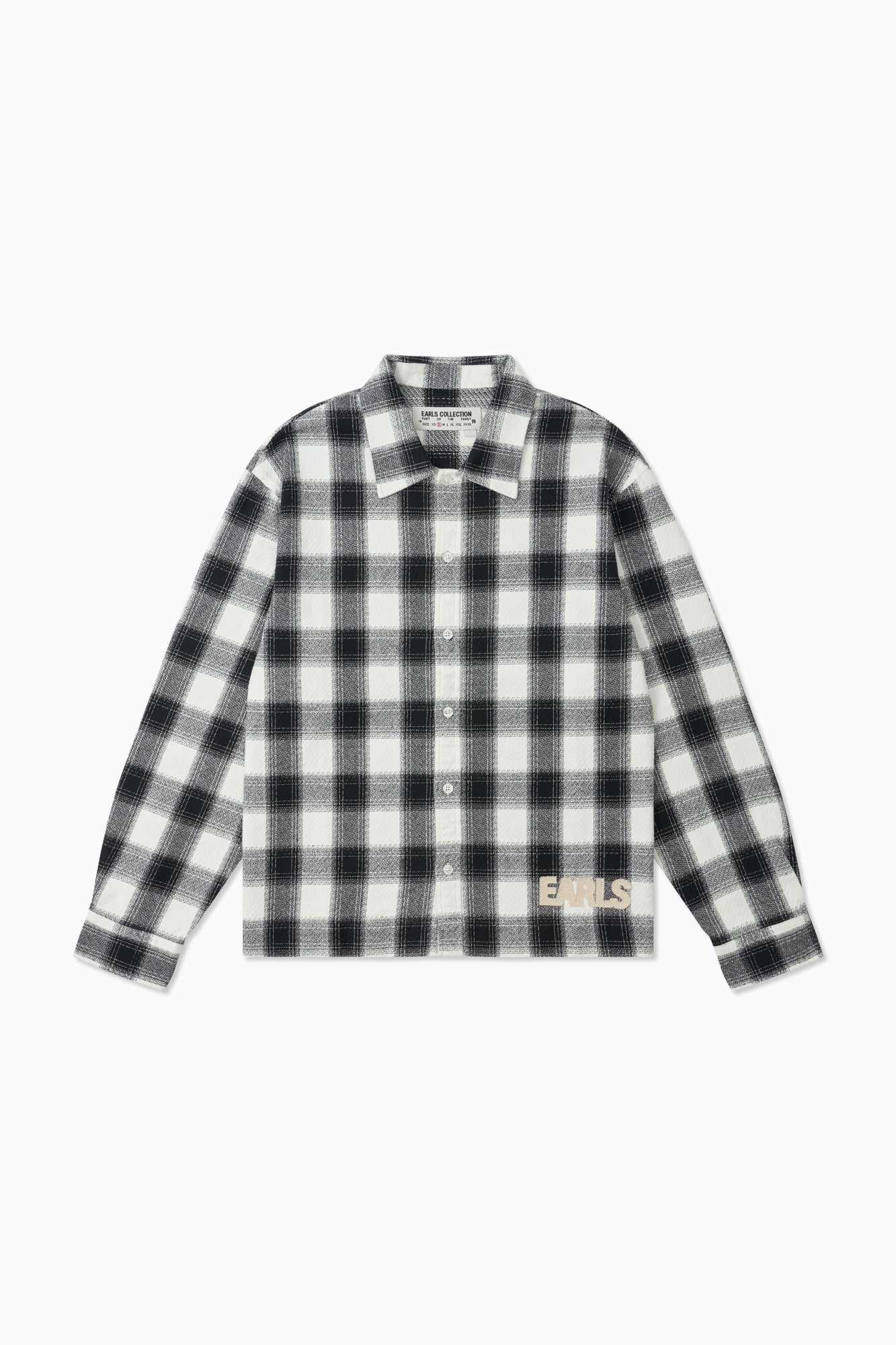 Plaid Overshirt - Phantom Check – Earls Collection
